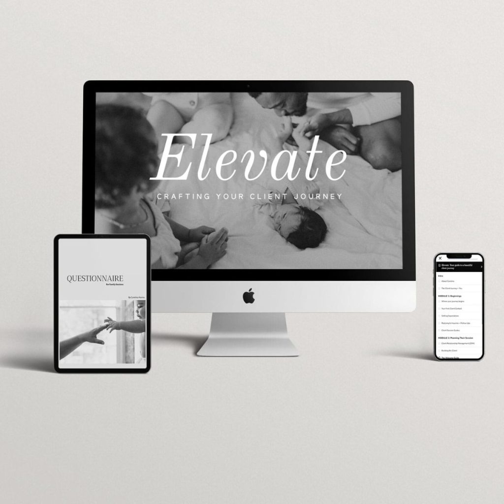 Elevate: Your Client Journey | Carolina Hanna Photography Education ...